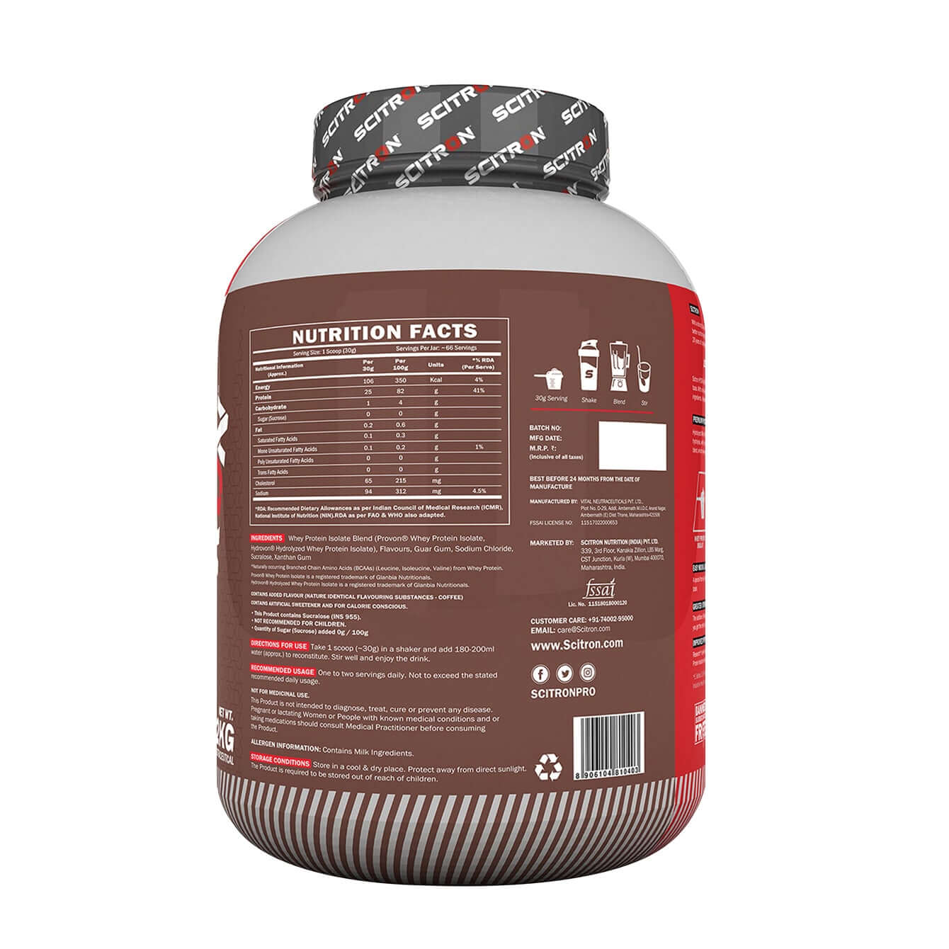 100% Hydrolyzed Whey Protein Isolate – MuscleUp Nutrition